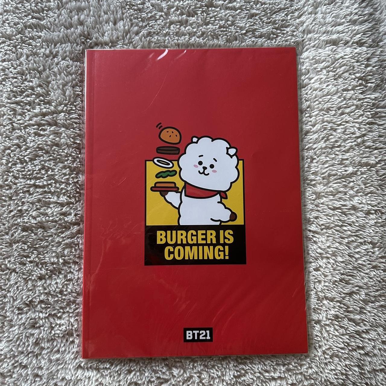 BTS BT21 RJ Notebook Very slim and cute, can fit... - Depop