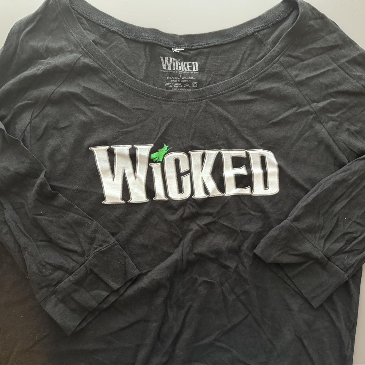 Wicked the Musical T-shirt! Half sleeves and some... - Depop