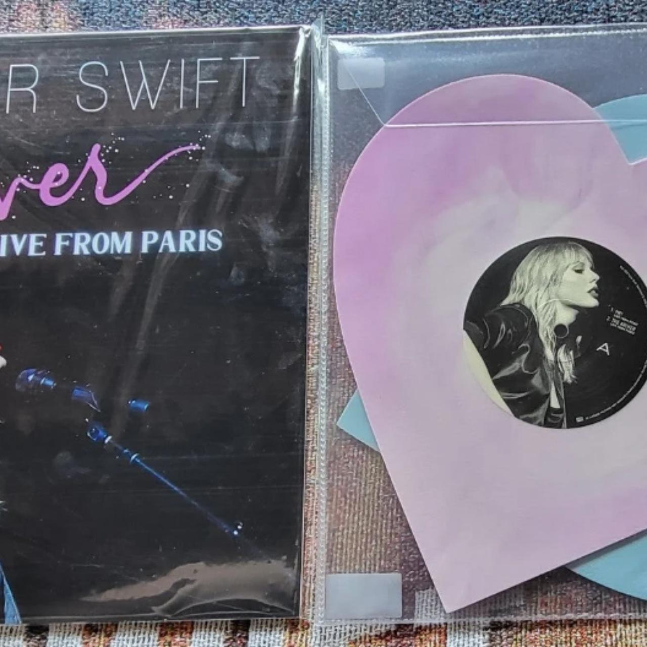 Taylor Swift lover live from paris vinyl... - Depop Taylor Swift lover live from paris vinyl... - Depop