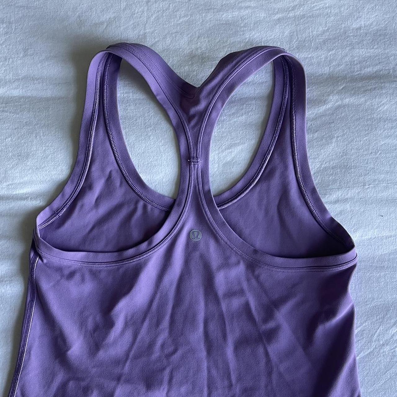 Lululemon Women's Purple Vest | Depop