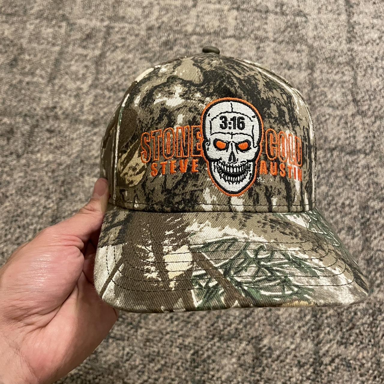 Forest camo Stone Cold Steve Austin... - Depop