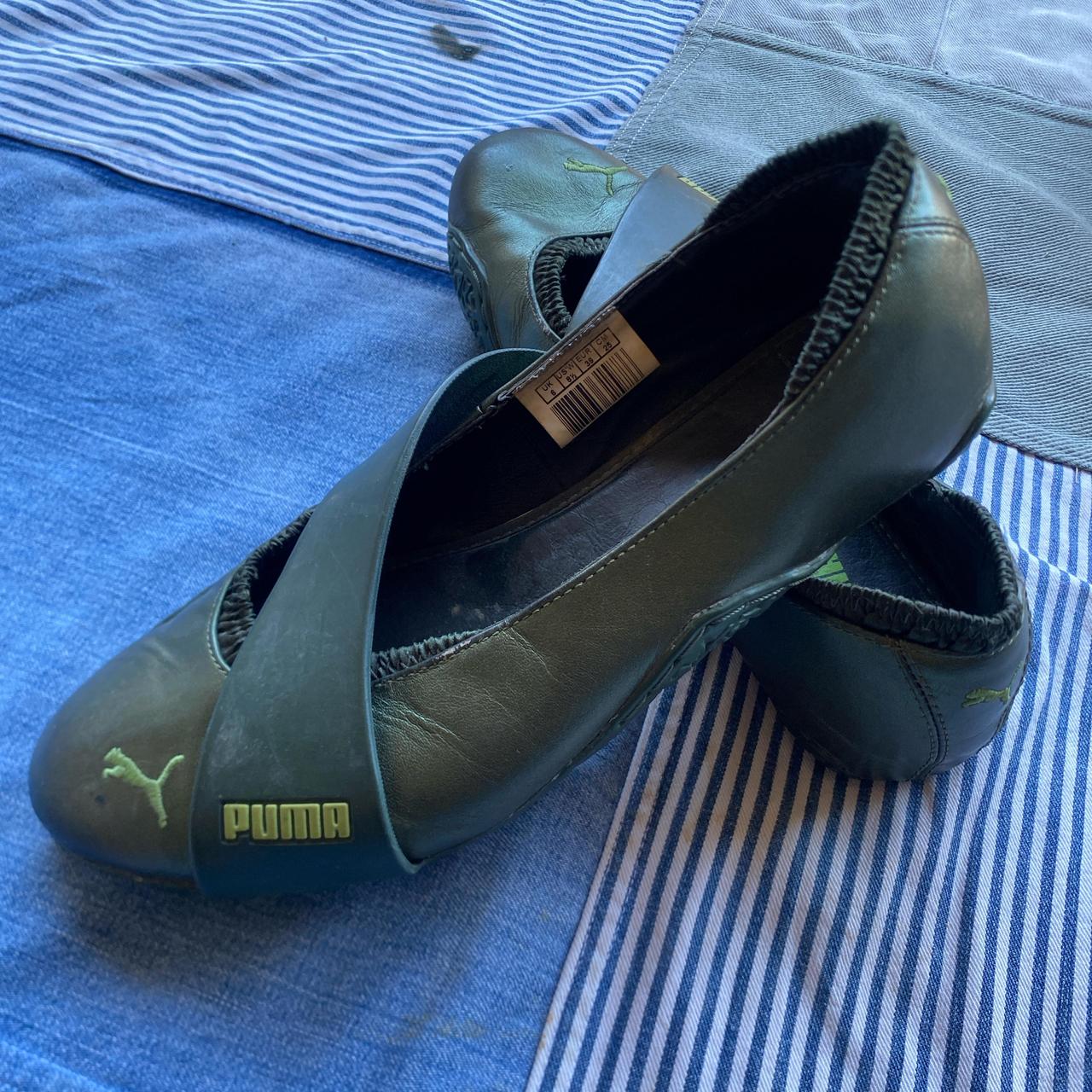 Y2K puma sporty ballet flats Very early 2000s in a... | Depop