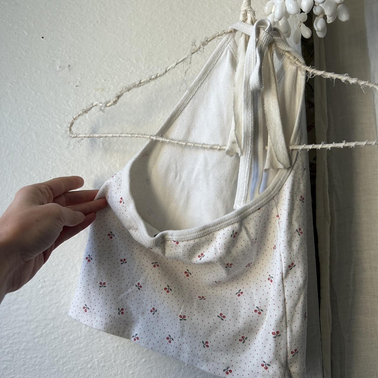 Lil Cherry Halter The cutest softest little halter... - Depop
