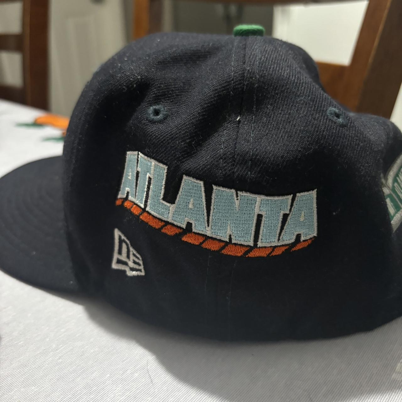 Migos Quavo Black and red New Era fitted cap... - Depop