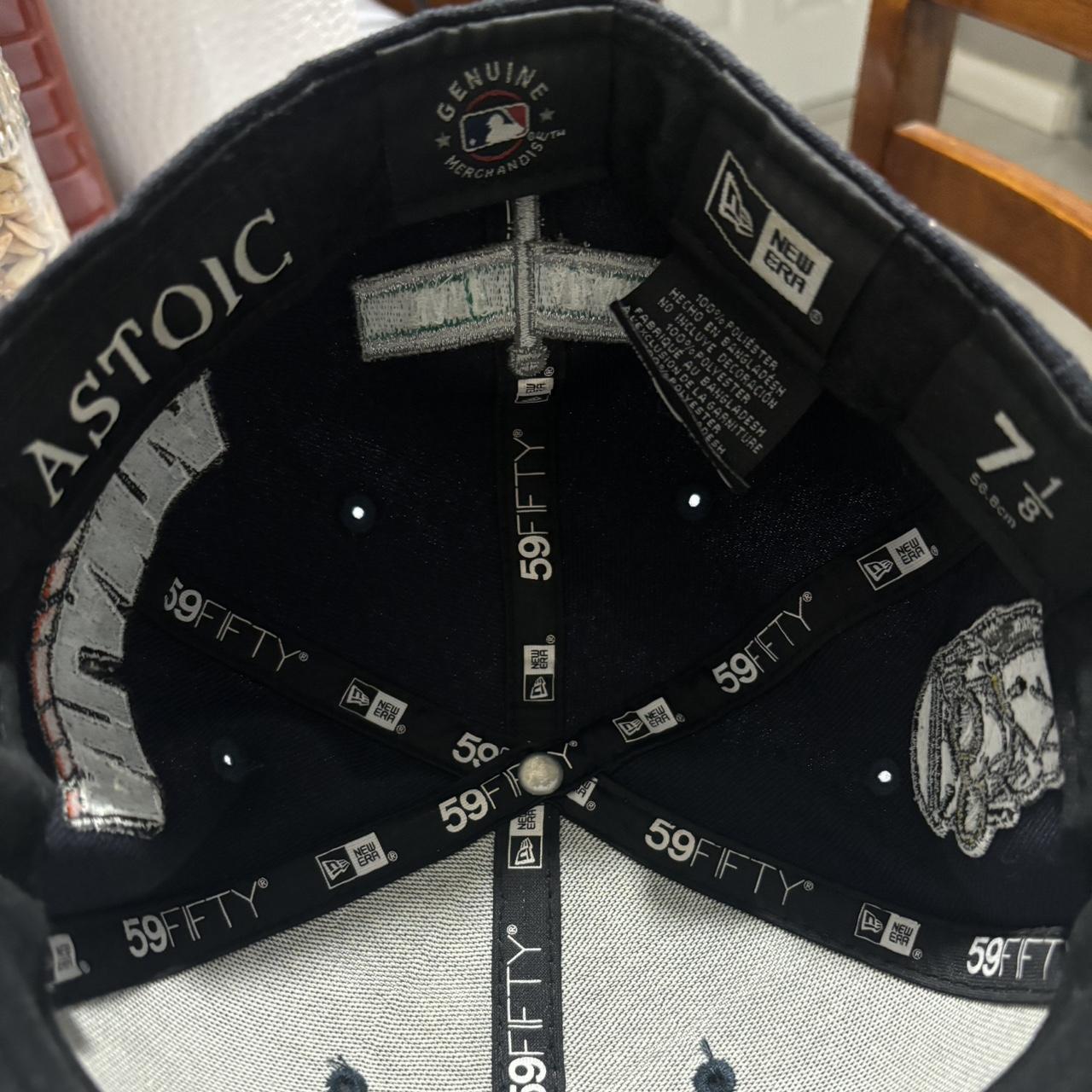 Migos Quavo Black and red New Era fitted cap... - Depop