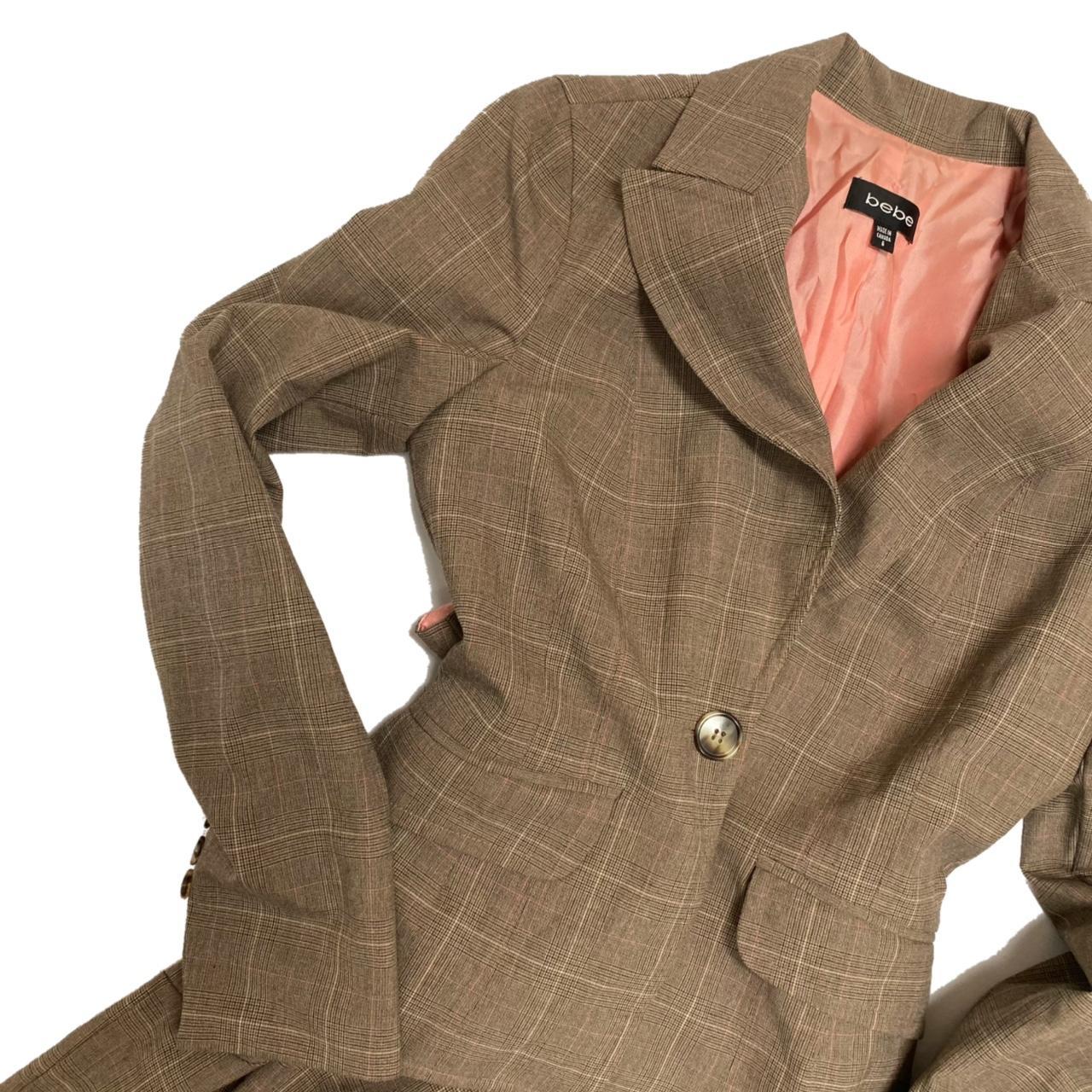 precious vintage bebe skirt & blazer set ♡ (one of... - Depop