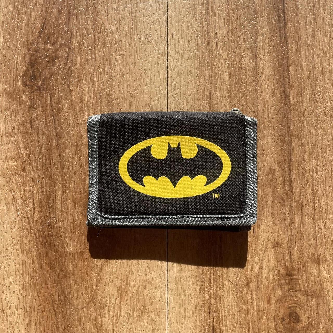 Vintage Batman Trifold Velcro Wallet - Nice little... - Depop