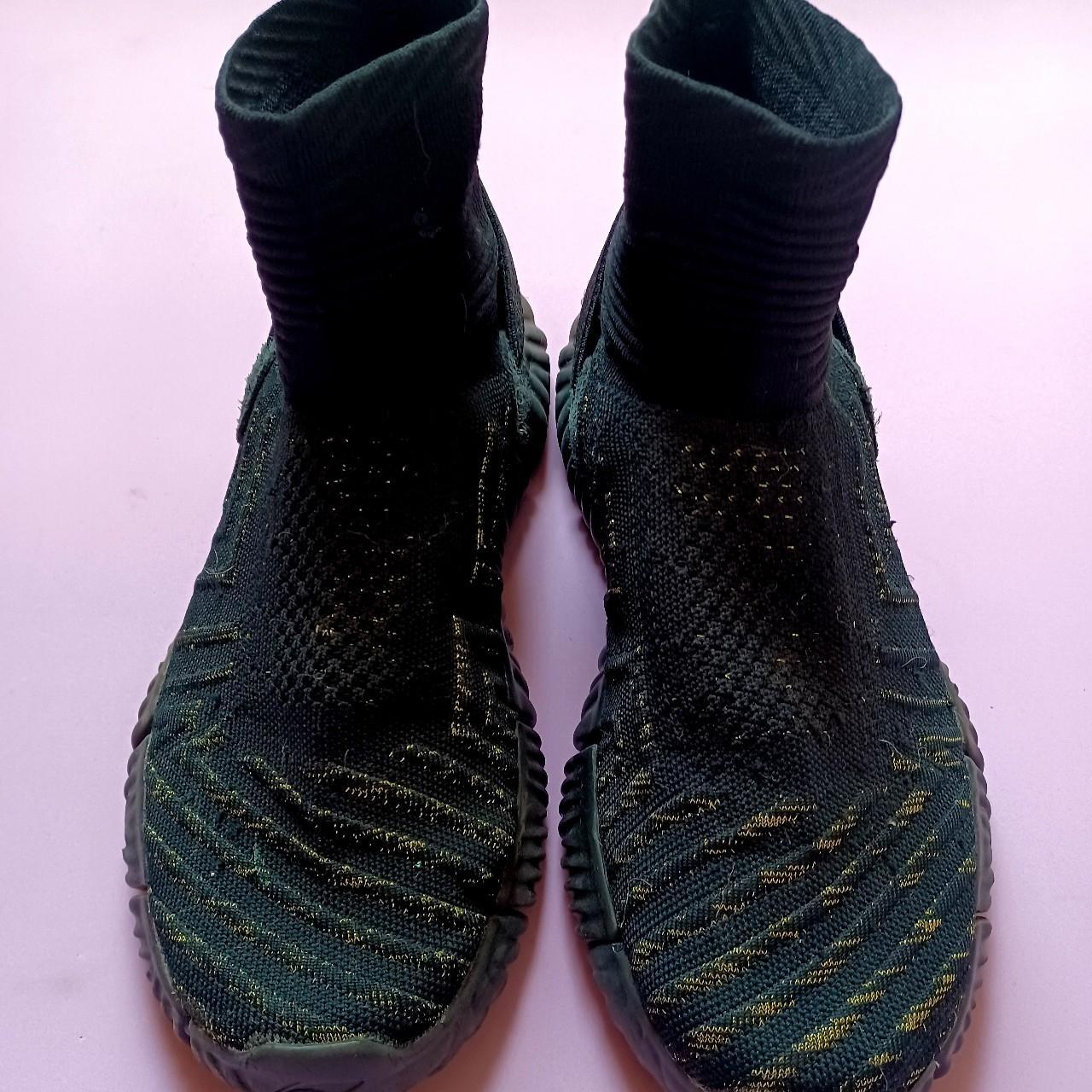 Authentic Li-Ning slip on black knit high top... - Depop