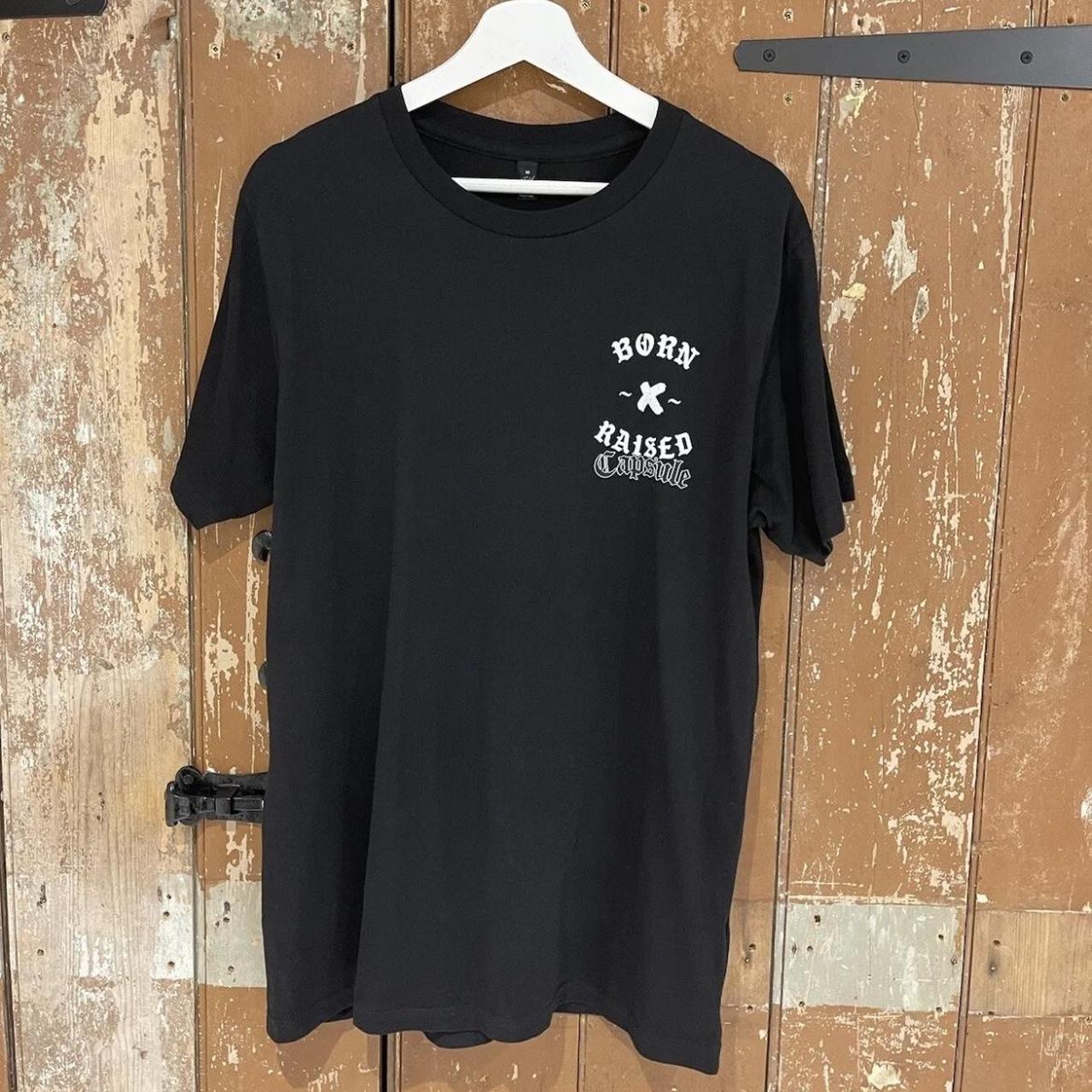 Born x Raised T shirt Size Medium Black - Depop