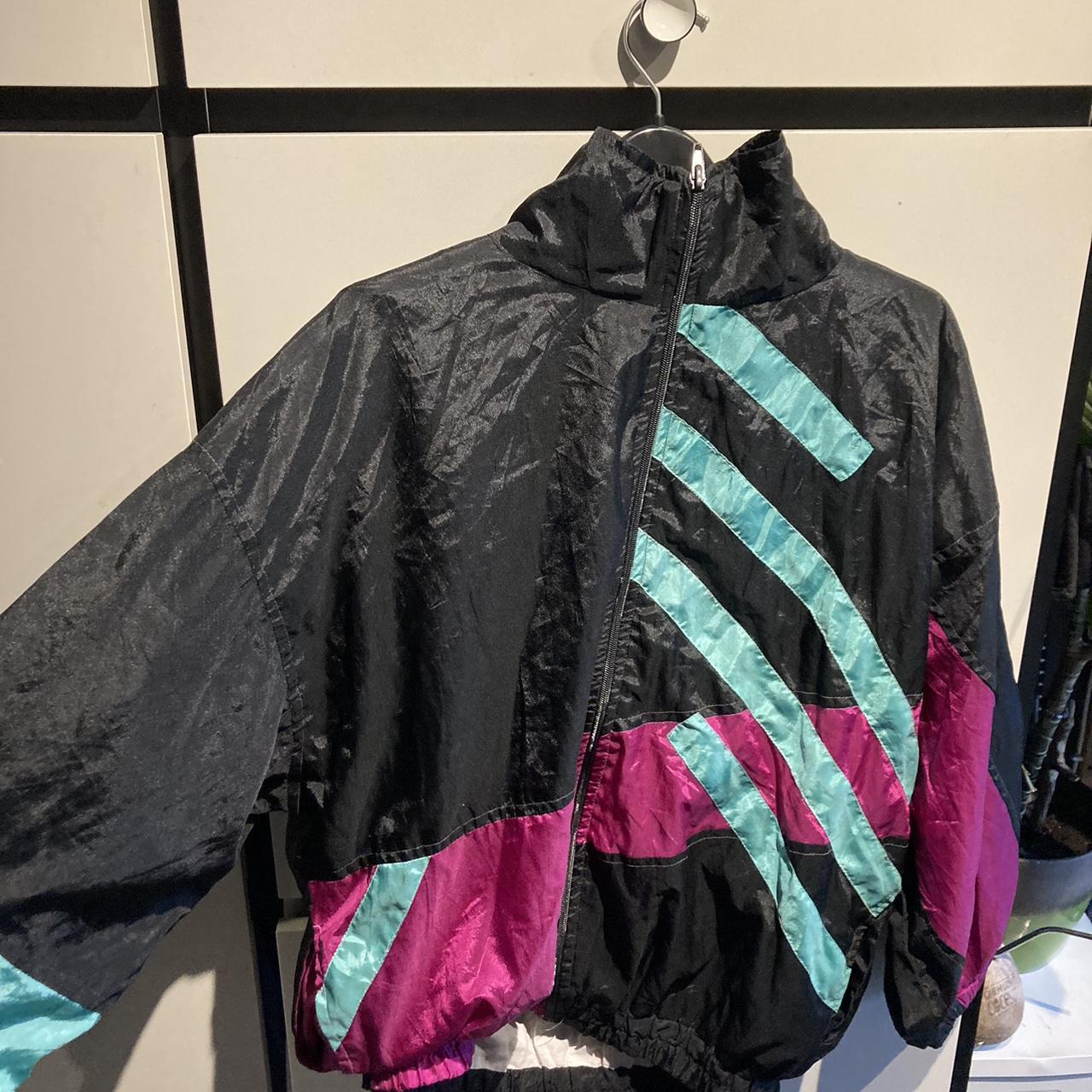 Cool rave style jacket Loose fit and flowy No brand... - Depop