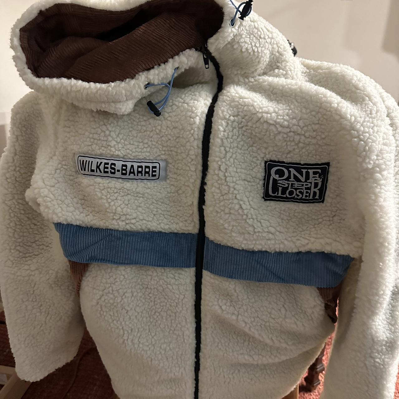 One Step Closer Sherpa jacket. Size M but fits like... - Depop