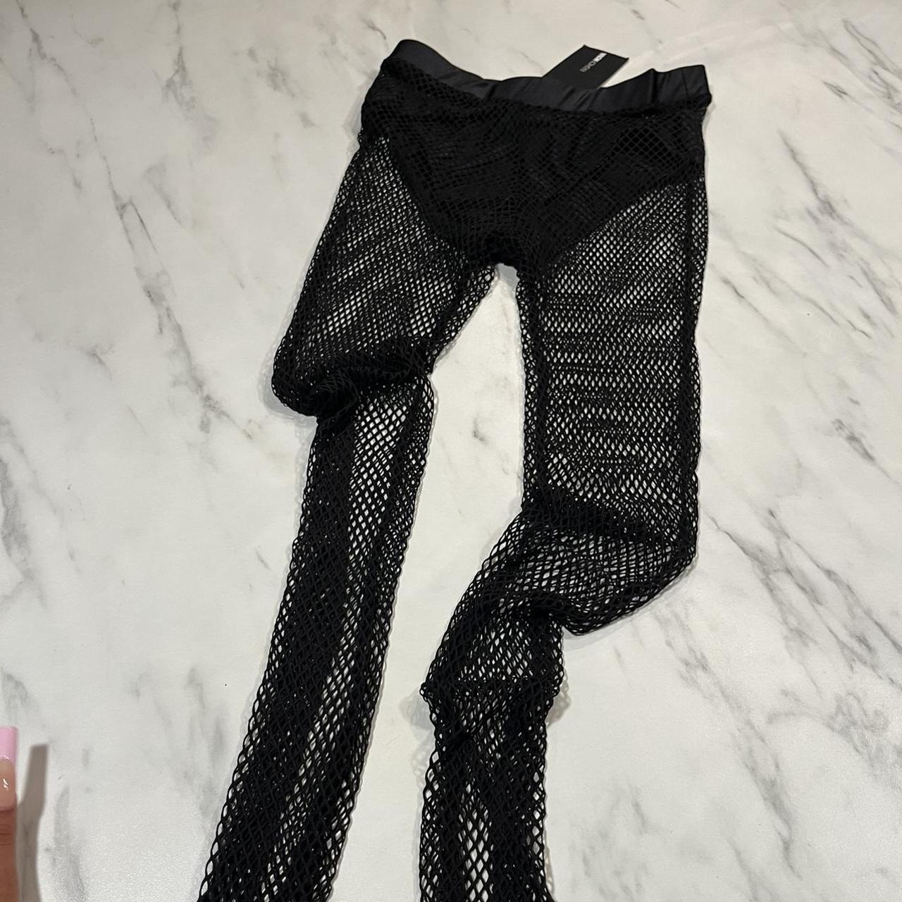 Mesh pants with built-in underwear brand new with... - Depop