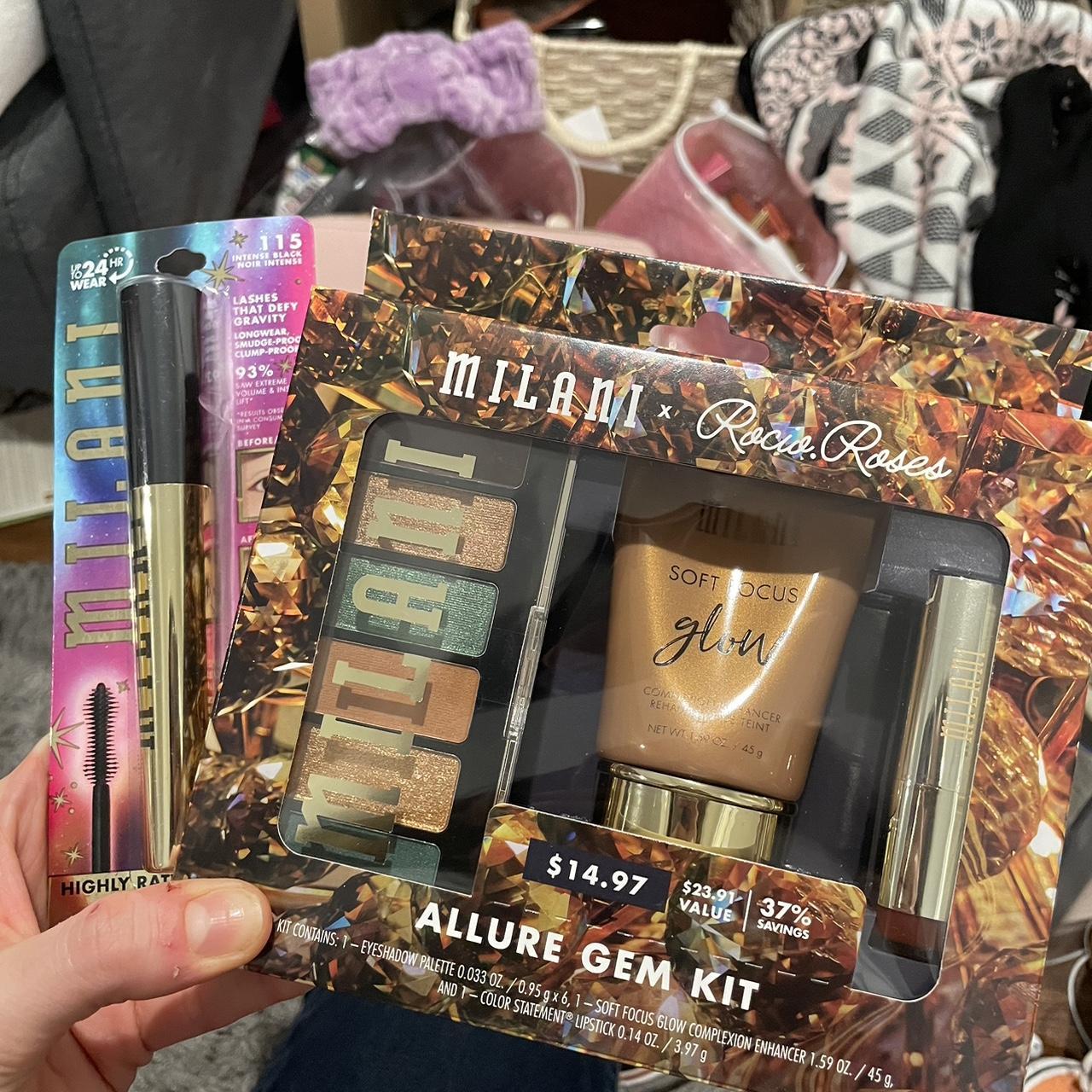 Milani Rocio Roses Allure Gem Kit and Anti Gravity... - Depop