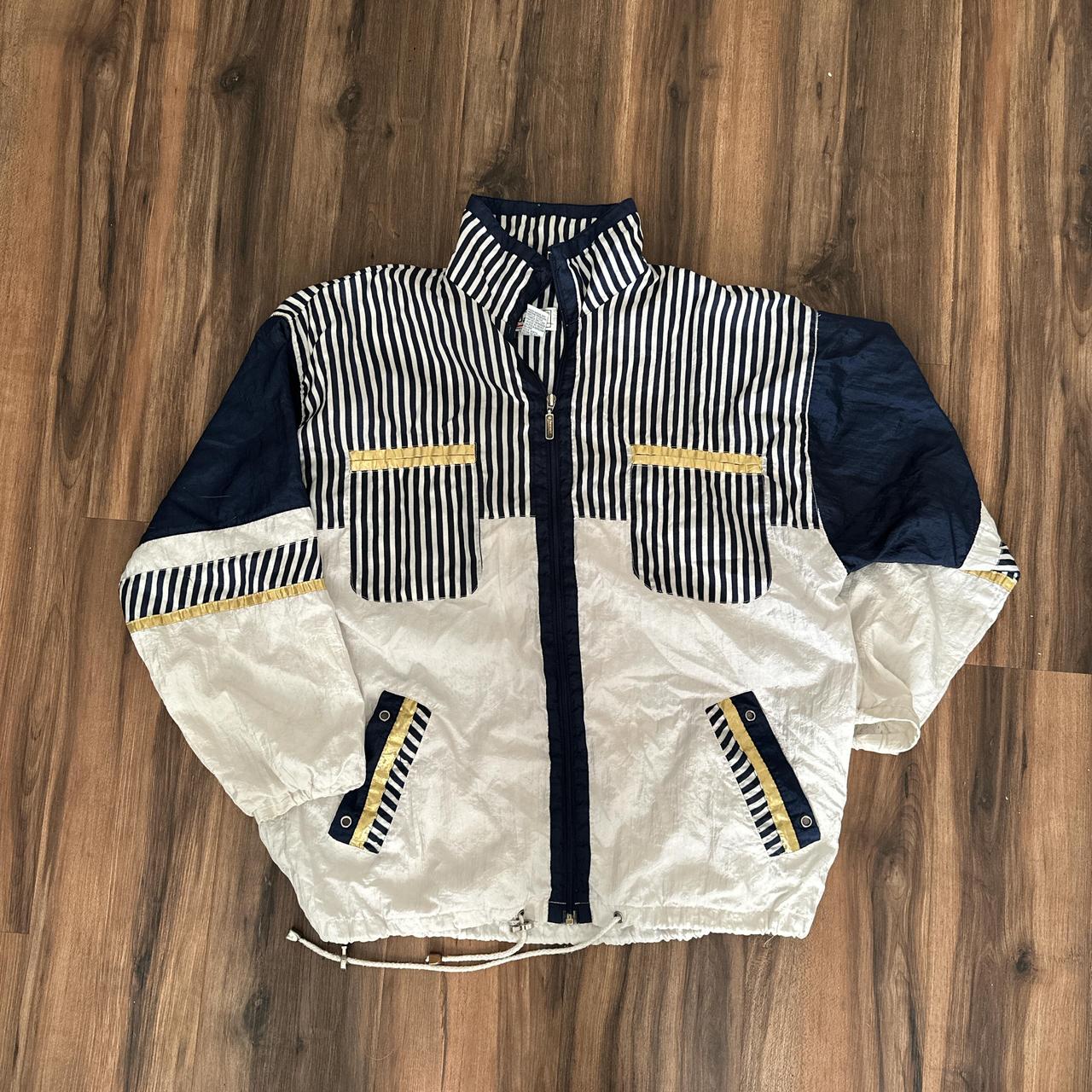 -Janeve- •Windbreaker •lightly worn hand cuff... - Depop