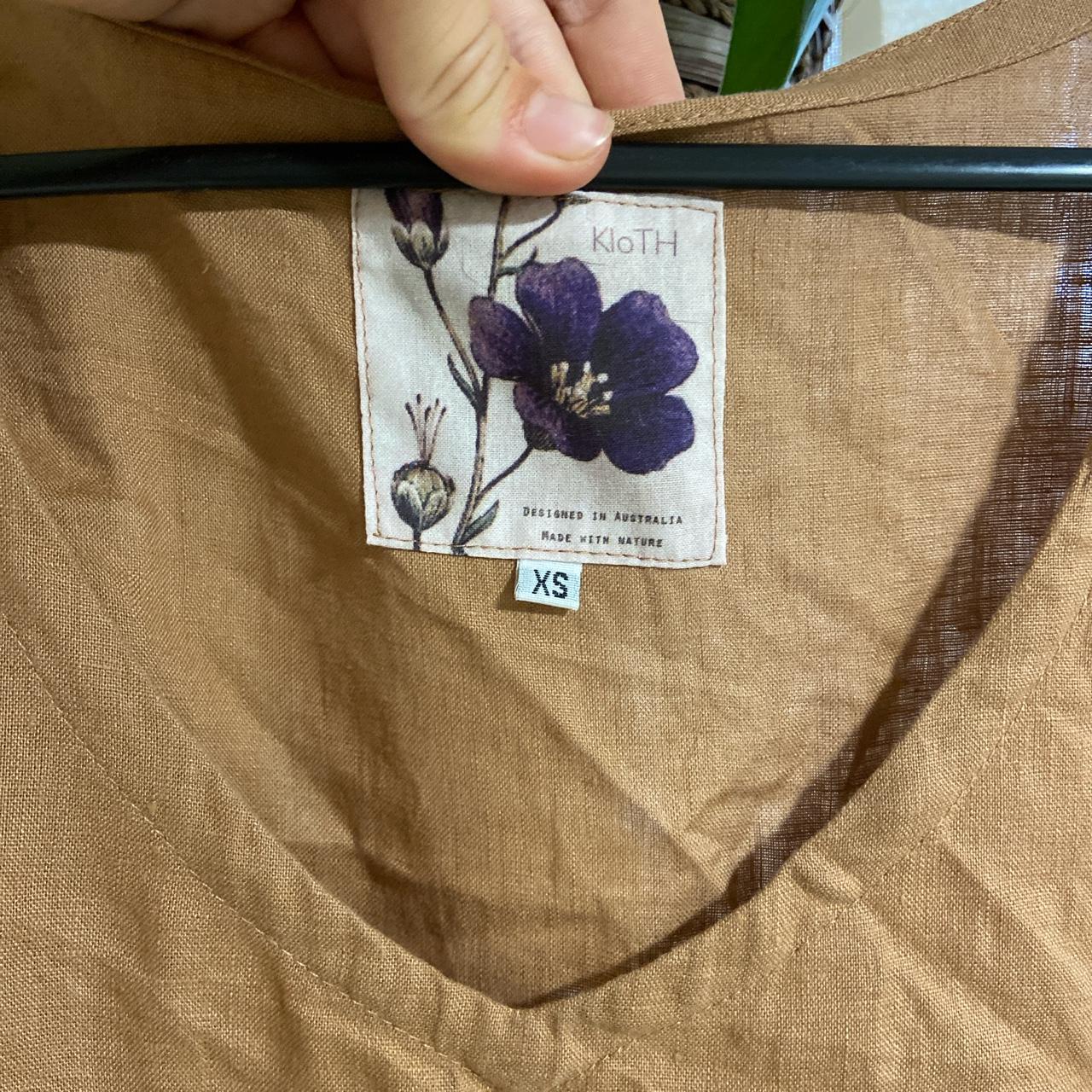 KLOTH linen dress Same description as dress listed... - Depop