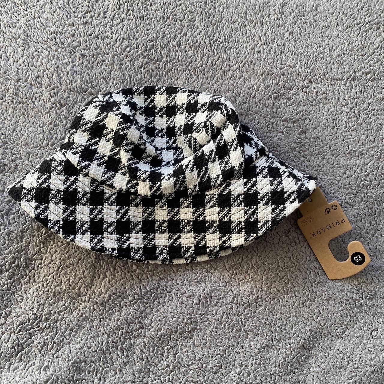 Primark dogtooth bucket hat New with tags Winter... - Depop