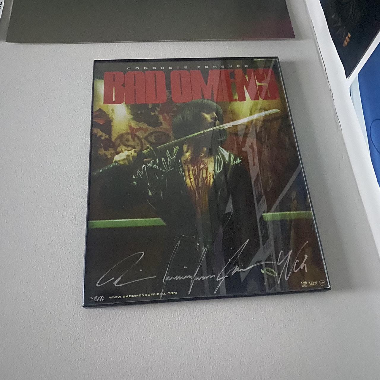 Bad Omens VIP poster with frame THIS IS AN... - Depop