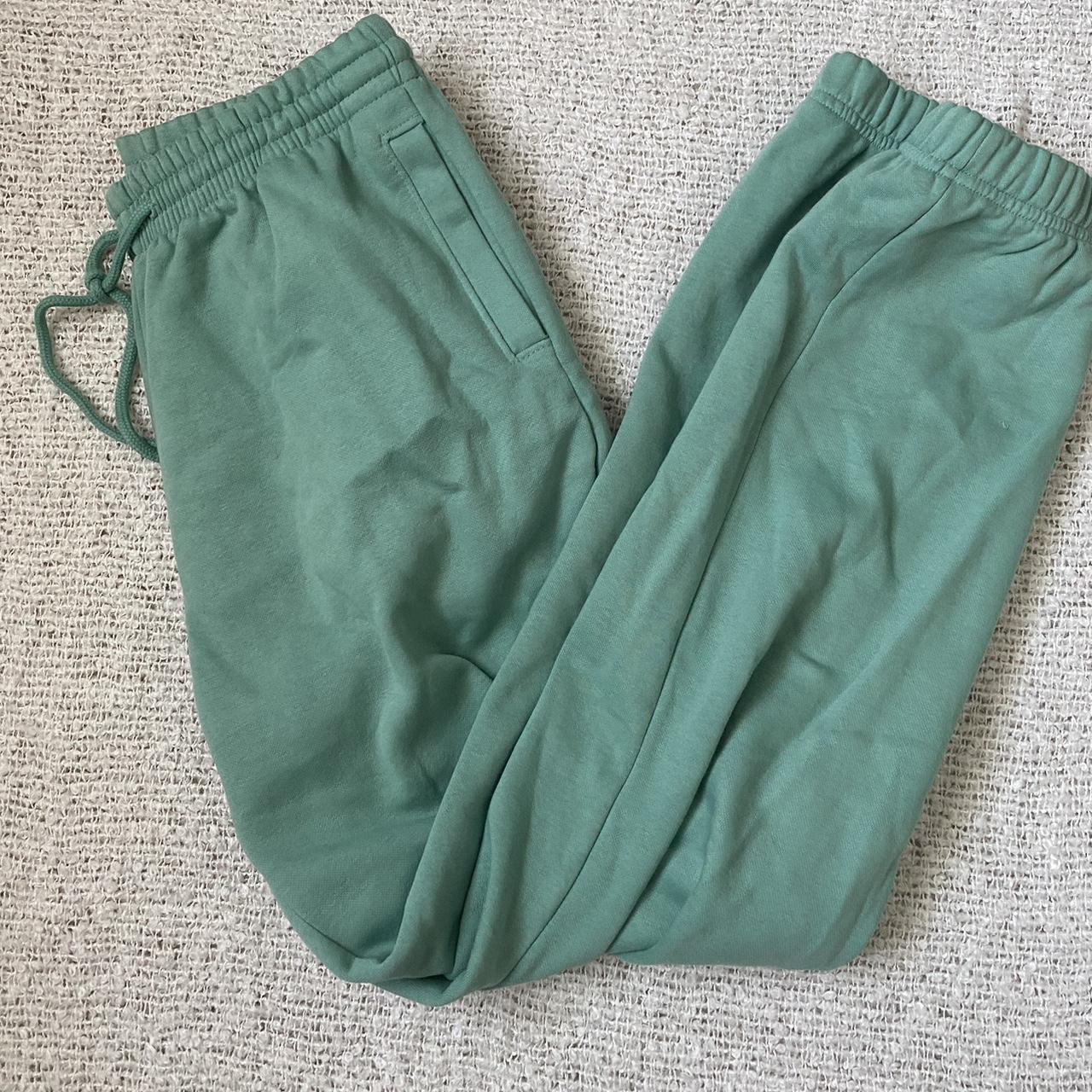 SHOP CLOSED UNTIL JULY Weekday green teal sweat... - Depop