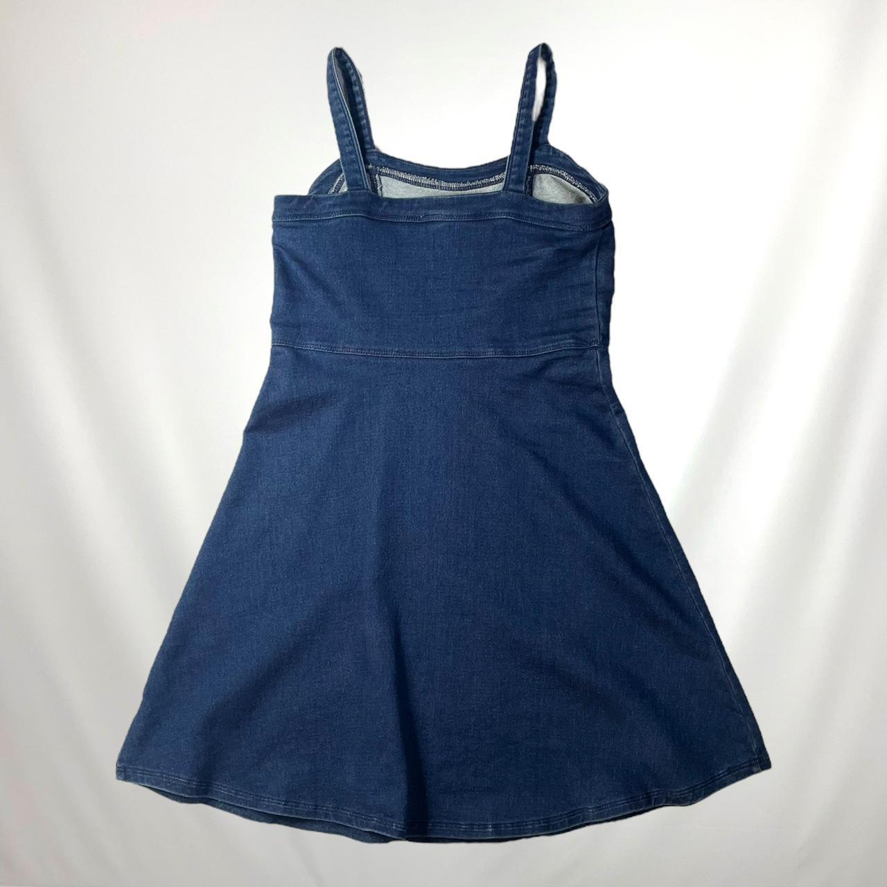 Blue Denim Dress ★ Size youth 12, fits like... - Depop