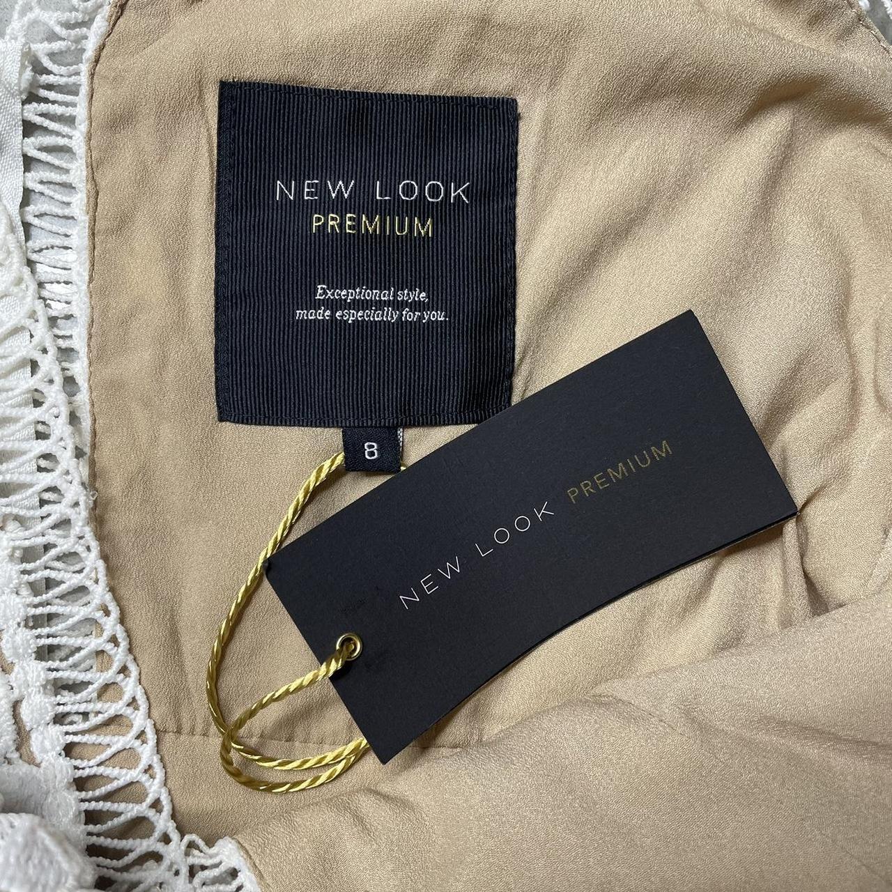 NEW LOOK PREMIUM White Dress ★ Size US 8 ★ 10/10... - Depop