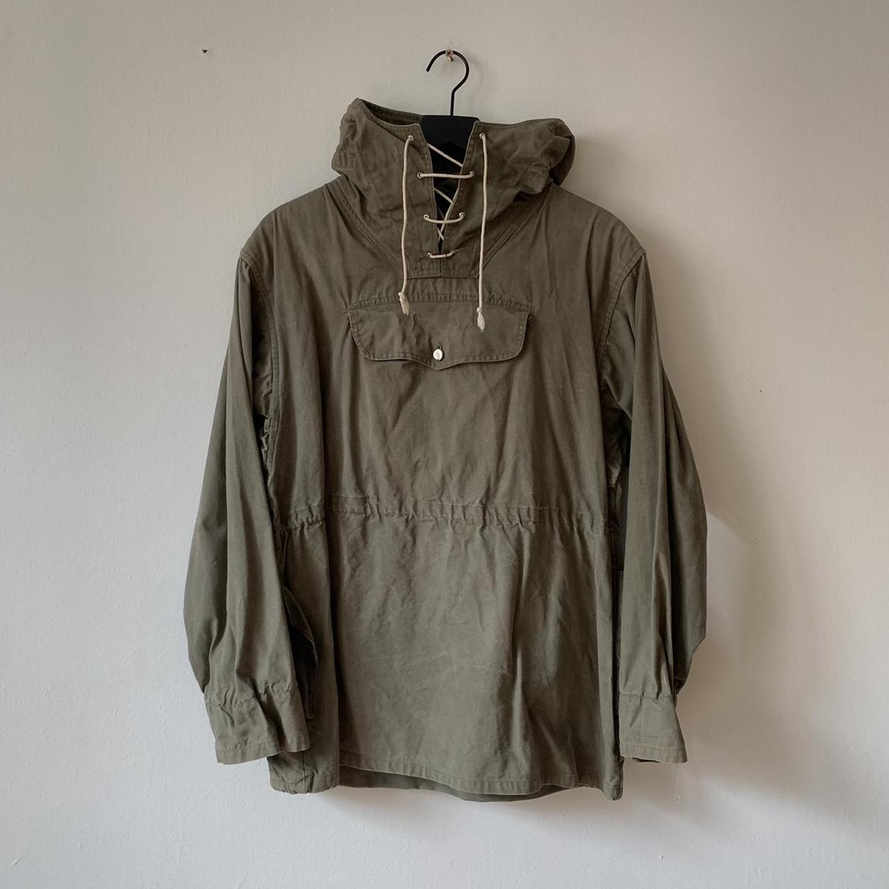 Vintage Army Smock This is a vintage army smock in... - Depop