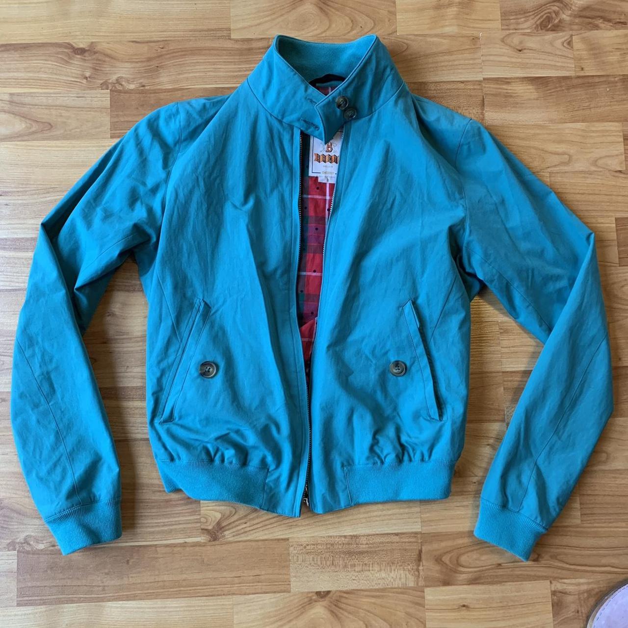 Baracuta bomber jacket in turquoise. Amaaaaazing... | Depop