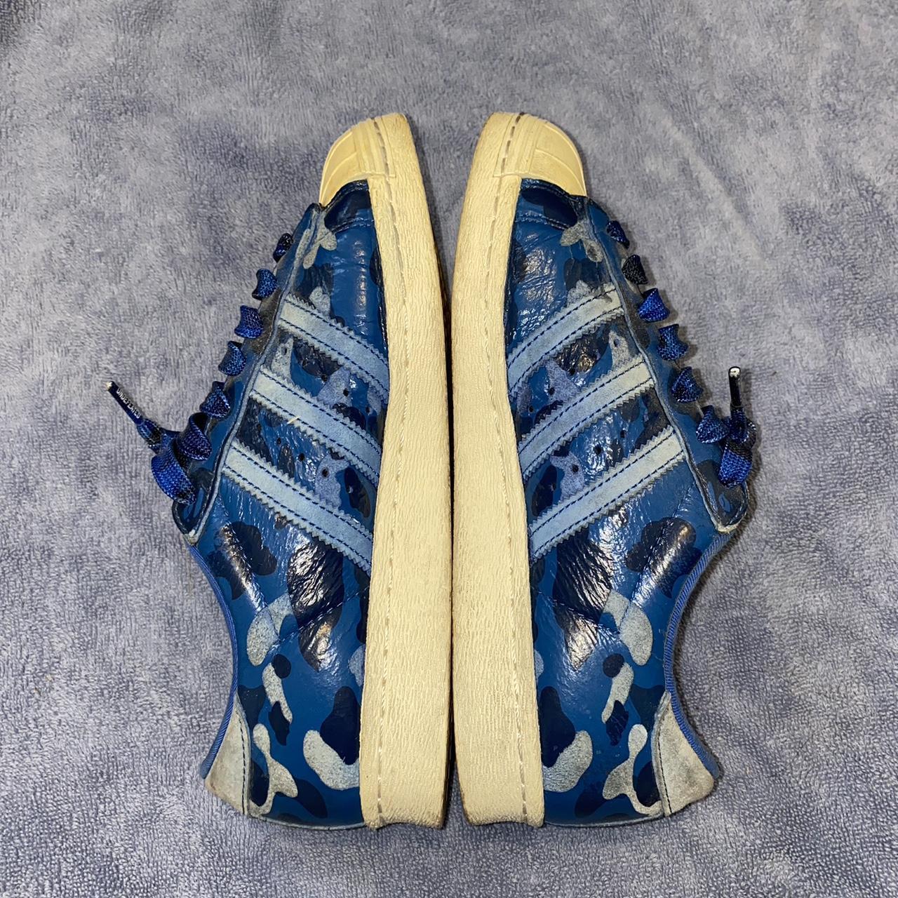 Adidas X Bape X Undefeated Superstar Shelltoes... - Depop