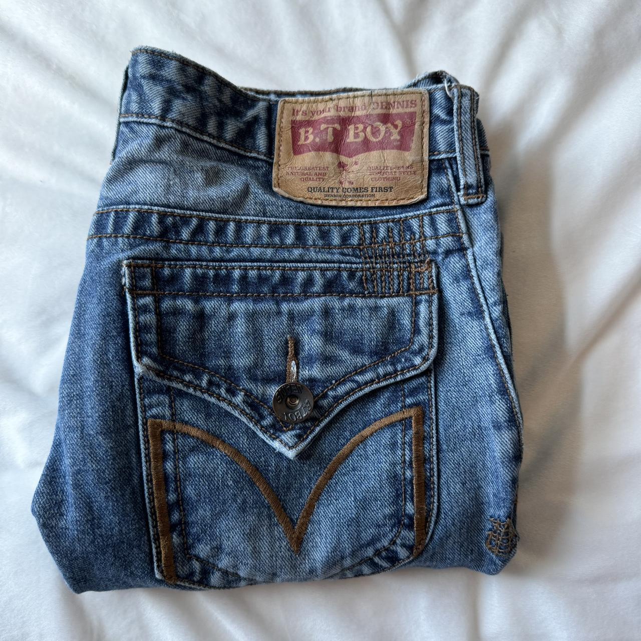 “BT Boys” vintage jeans. They say size 27 but are... - Depop