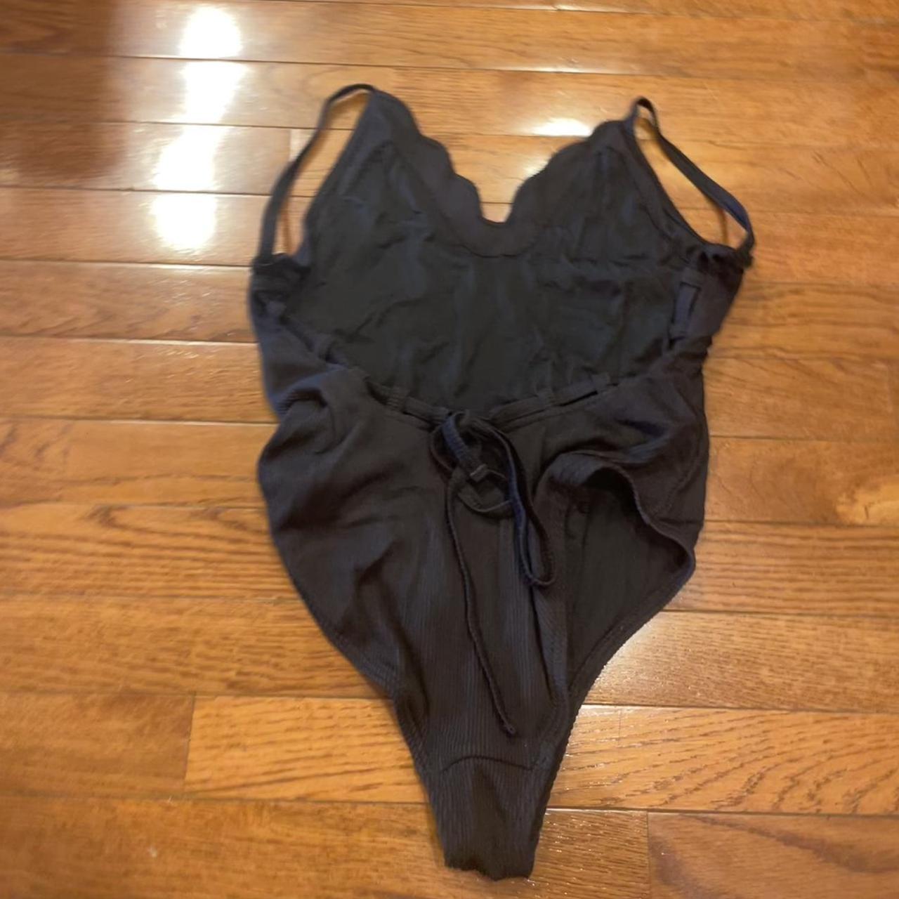 Pacsun One Piece Bathing Suit Scalloped Top And Low Depop