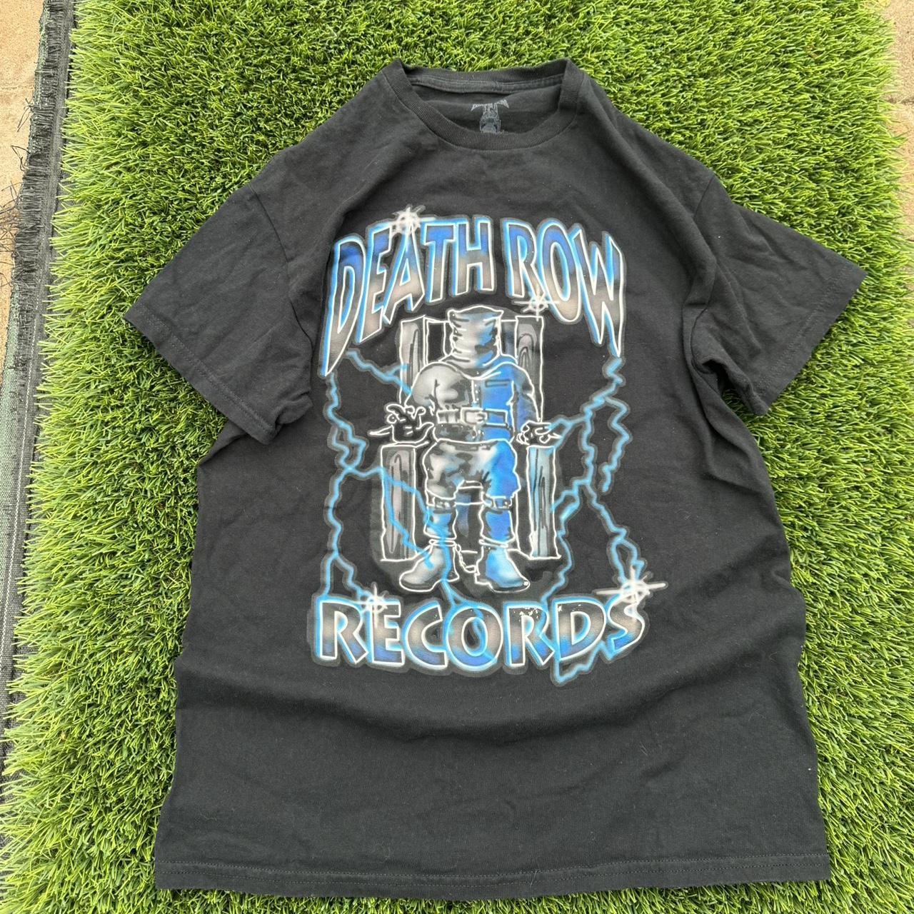 Death row Records Print tee Size M Good... - Depop