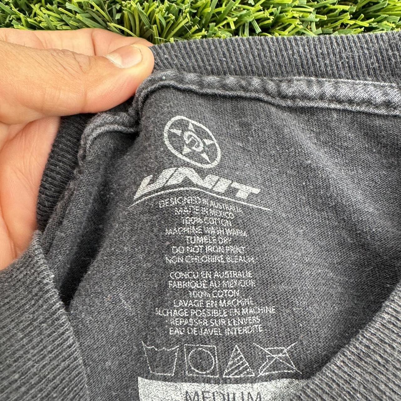 Unit rider tee Size M Good condition Zero rips All... - Depop