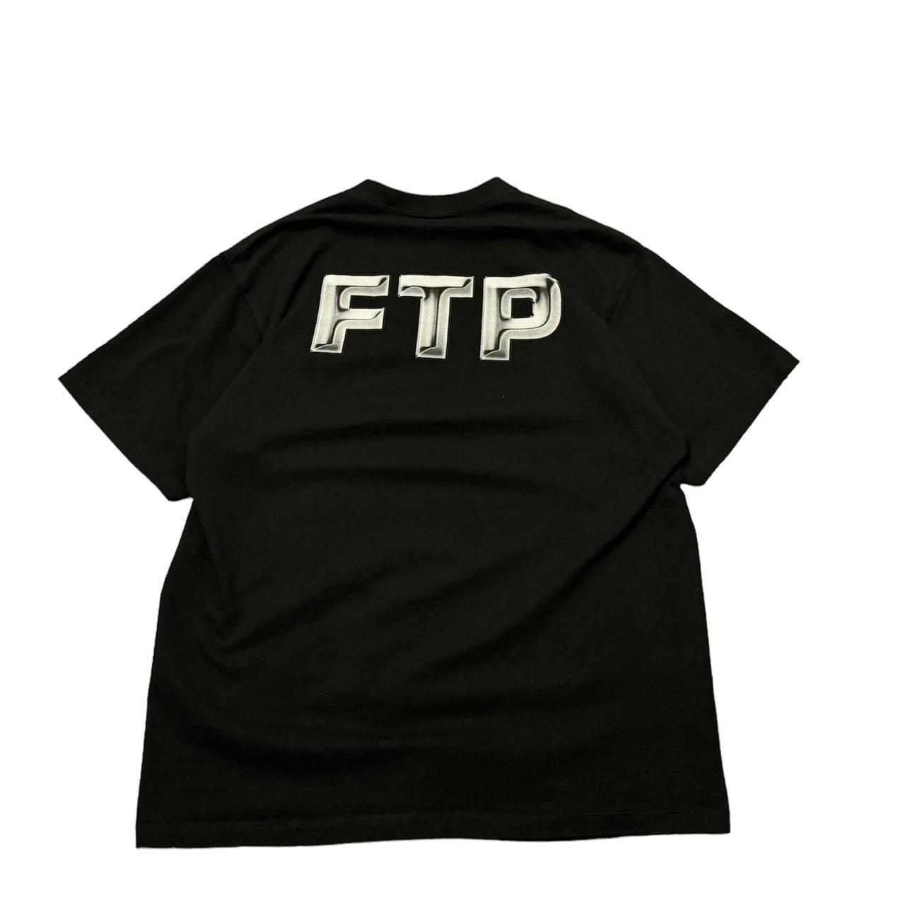 FTP Chrome Logo tee Size XL Perfect condition Worn... - Depop