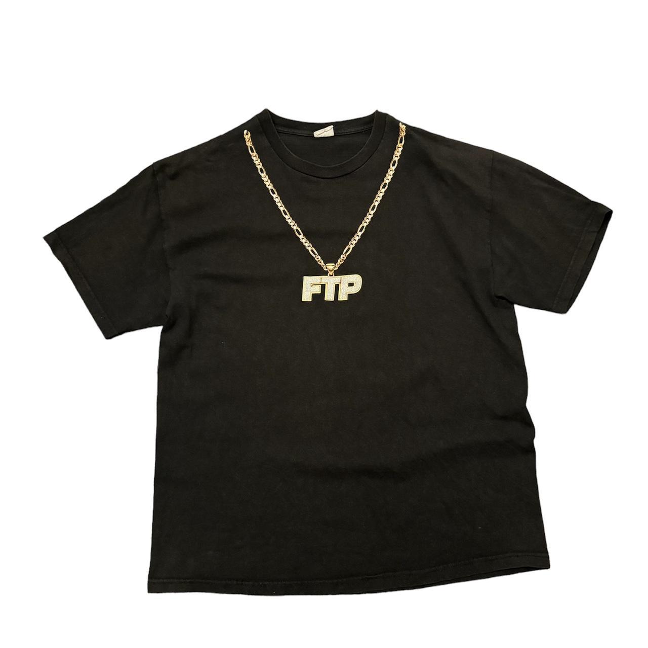 Ftp Chain logo tee Size XL Good condition Zero... - Depop