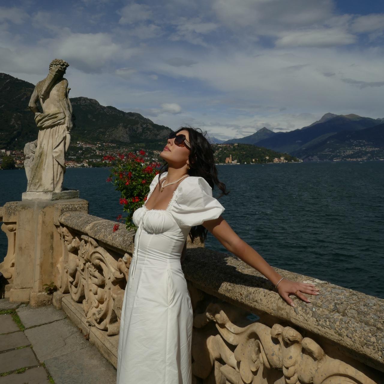 House of CB Felizia Maxi dress in white. Size S worn... - Depop