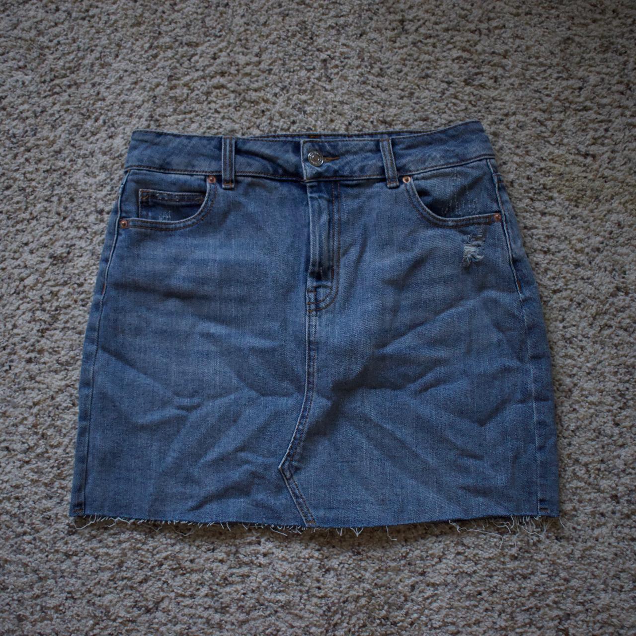 Wild Fable Denim Skirt Target Brand #Y2K... - Depop