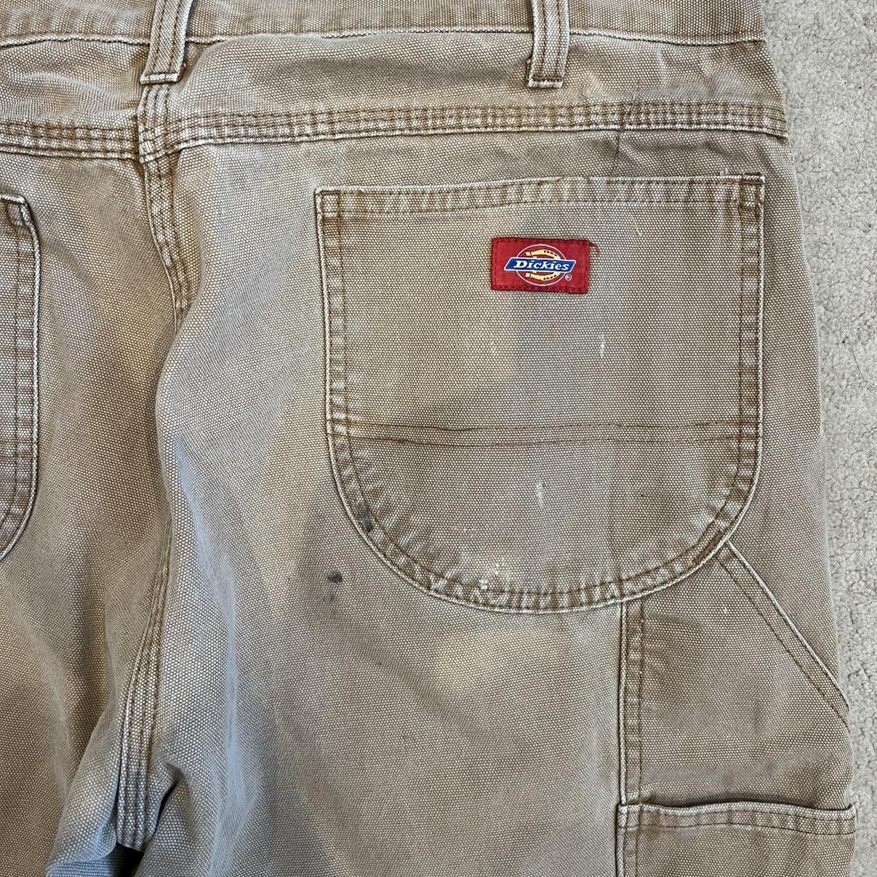 Dickies Tan Workwear Jeans Size 36W - 30L #dickies... - Depop