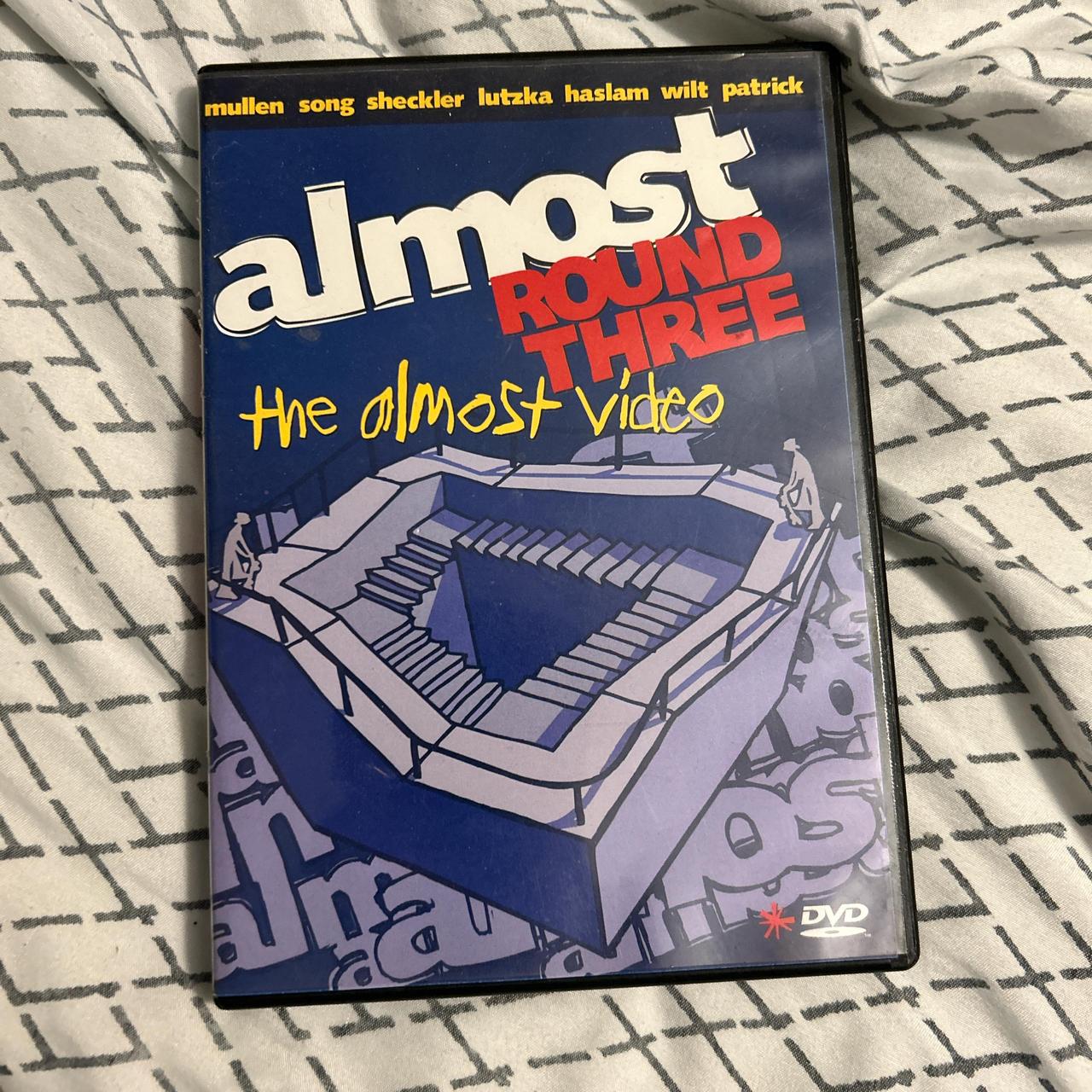 Almost Round Three DVD featuring skateboarding... - Depop