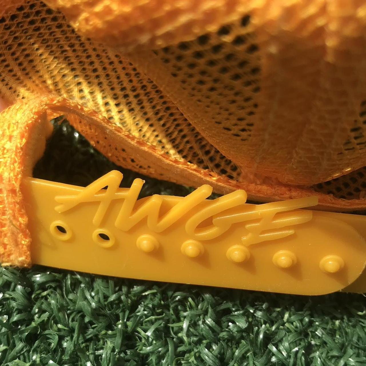 AWGE Trucker Hat By A$AP Rocky Yellow/Blue colour,... - Depop