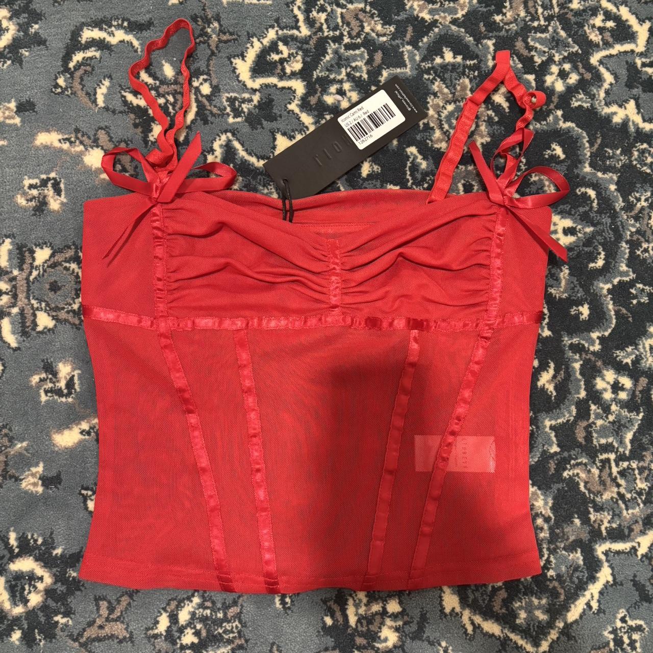Lioness Iconic Cami Red - Depop