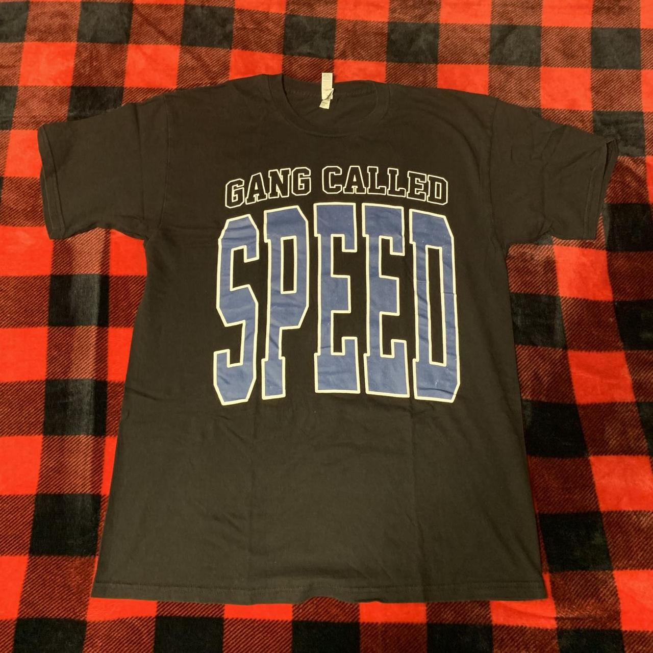 SPEED - Gang Called Speed Printed on Black... - Depop