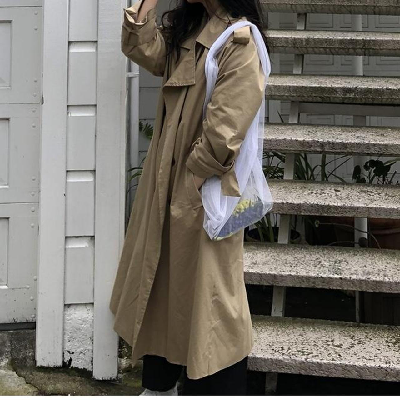The Frankie Shop trench coat - label says Kiki... - Depop