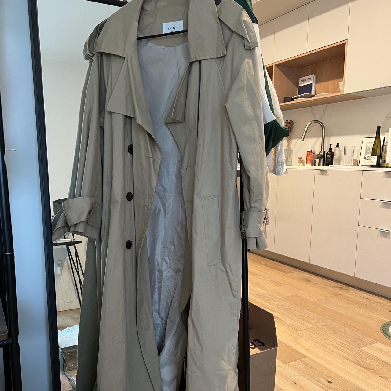 The Frankie Shop trench coat - label says Kiki... - Depop