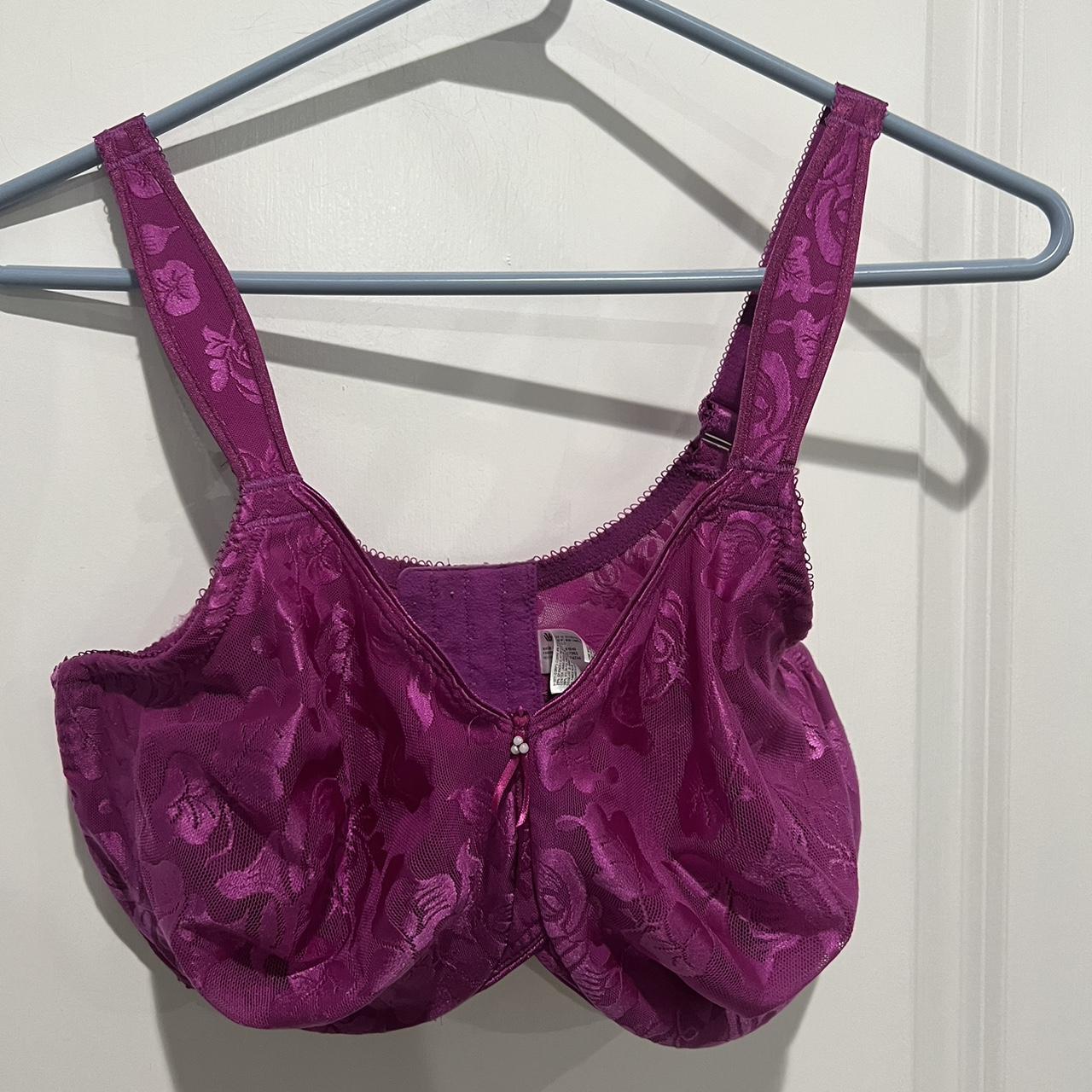 Wacoal Awareness Pink Underwire Bra, SZ 38DDD - Depop