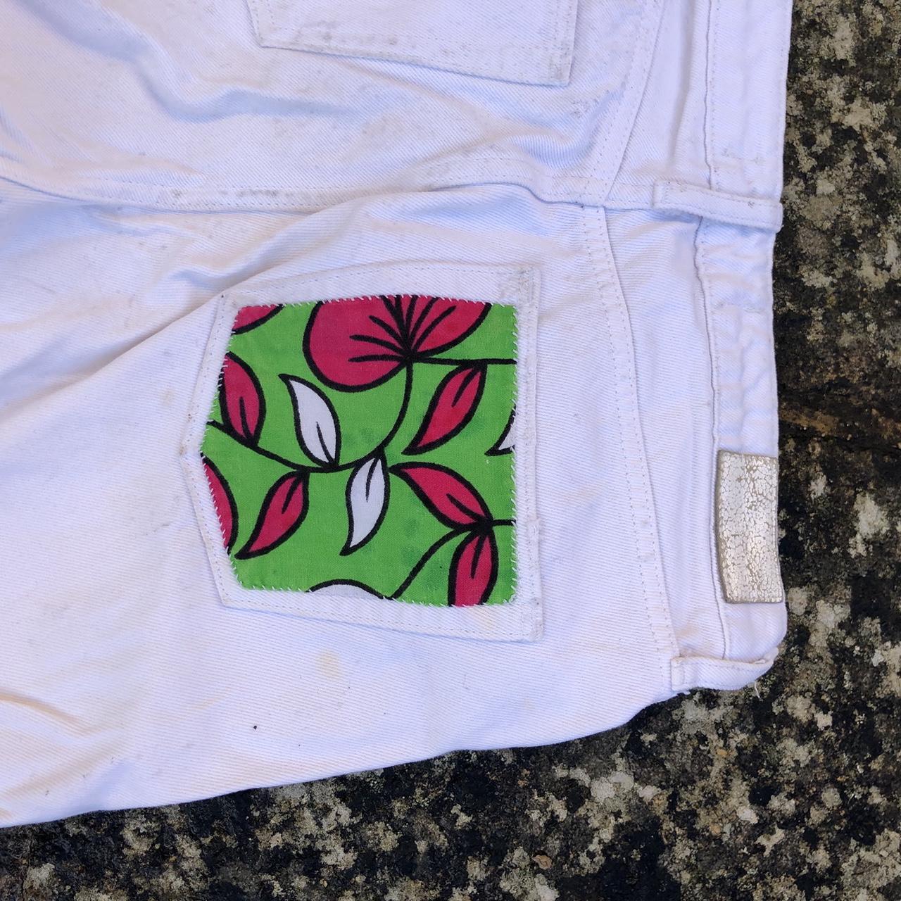 Incredible Funky Kanga patchwork hot pink green... | Depop