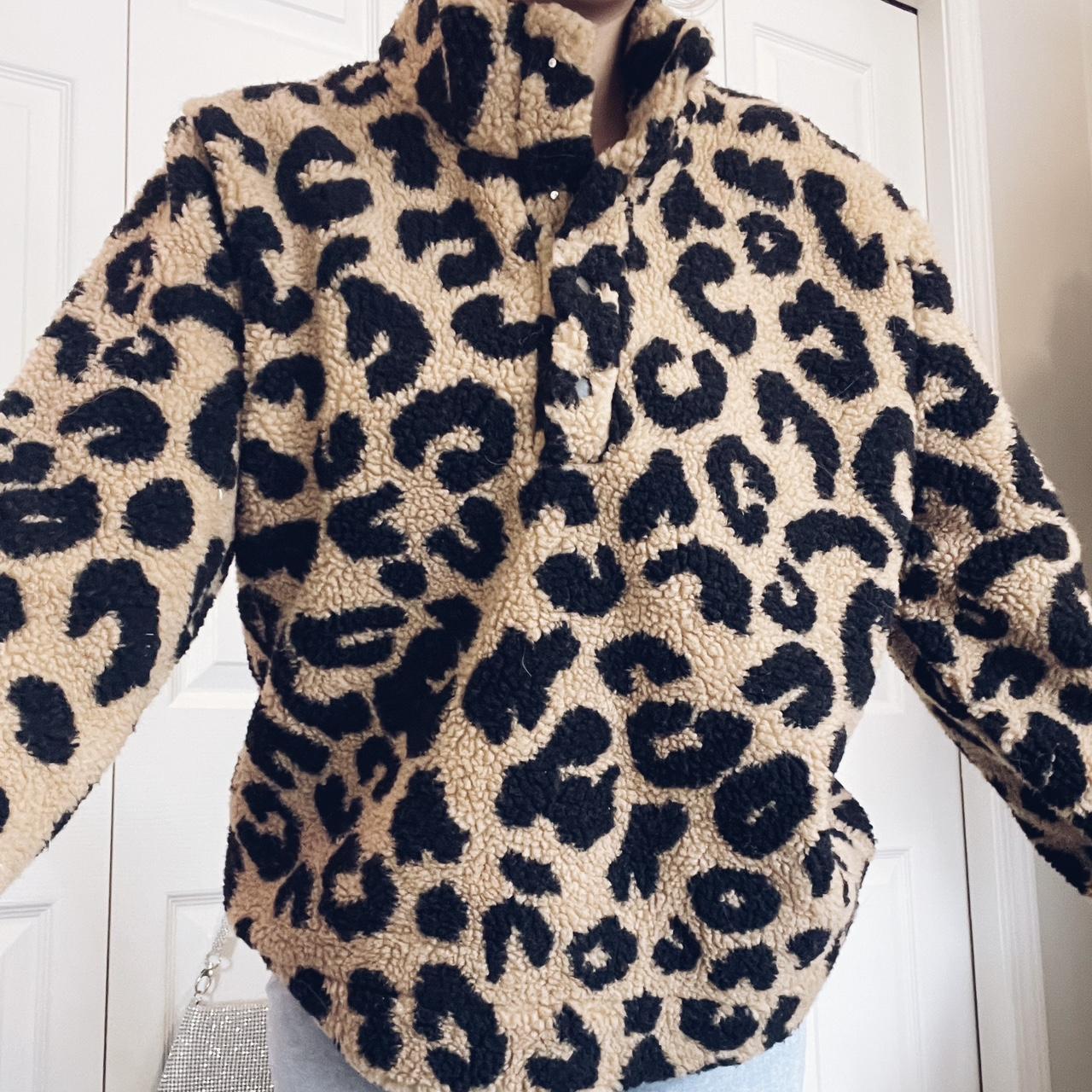 Mud Pie Women's Black and Tan Jumper | Depop