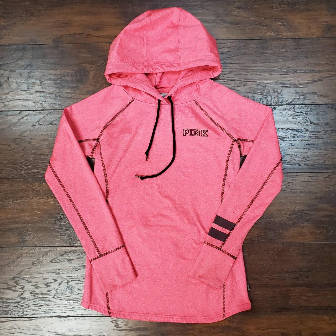 Victoria's Secret Women's Pink Hoodie | Depop