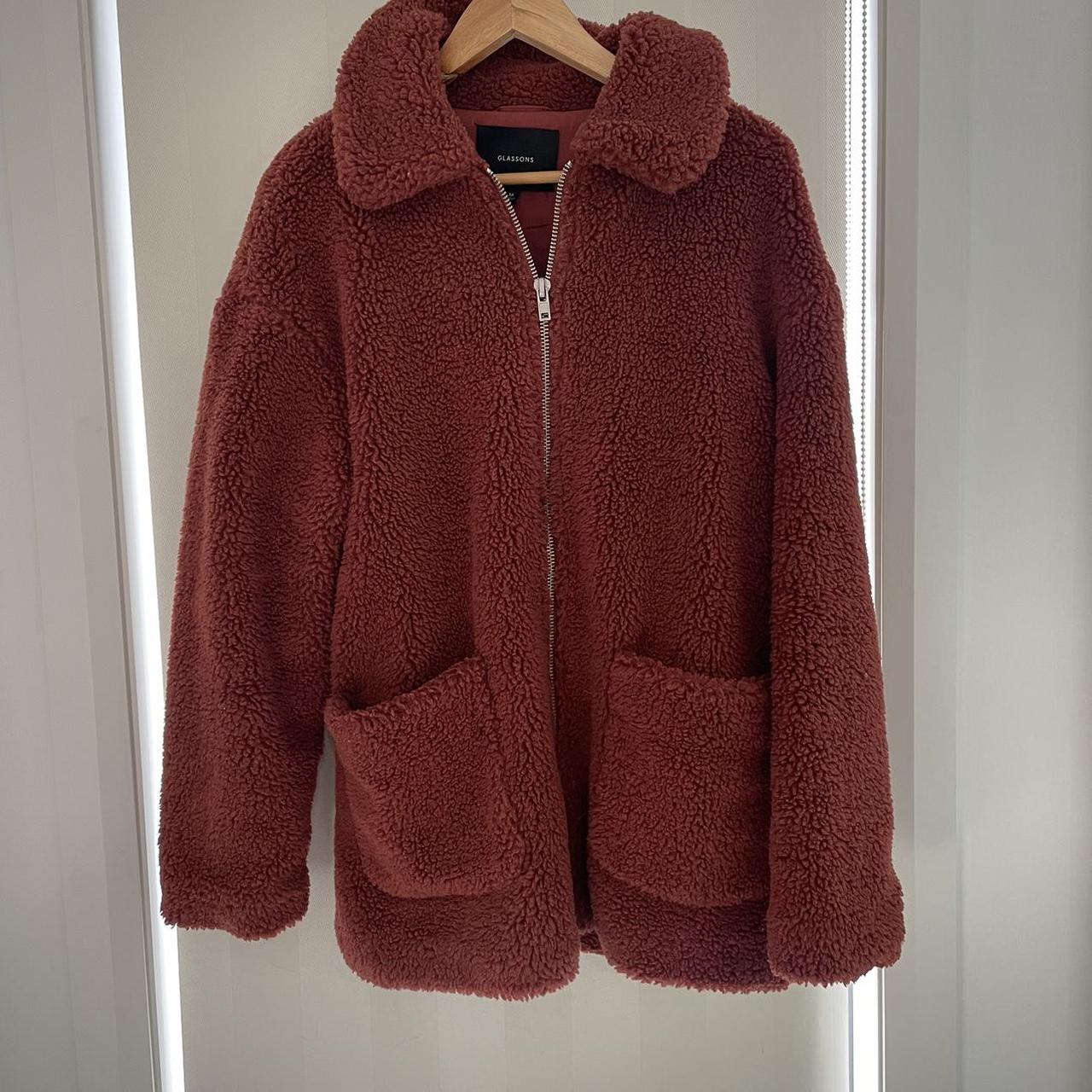 Glassons fur coat Size: M - Depop