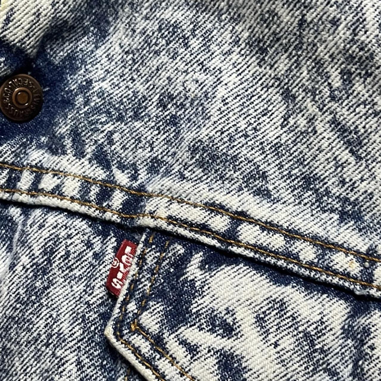 Vintage Levi’s Red Tag San Francisco Acid Wash... - Depop