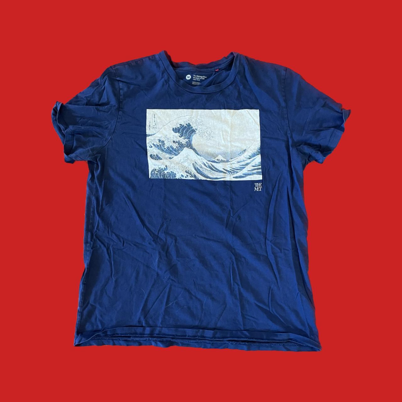 The MET Hokusai Great Wave Tee - Depop