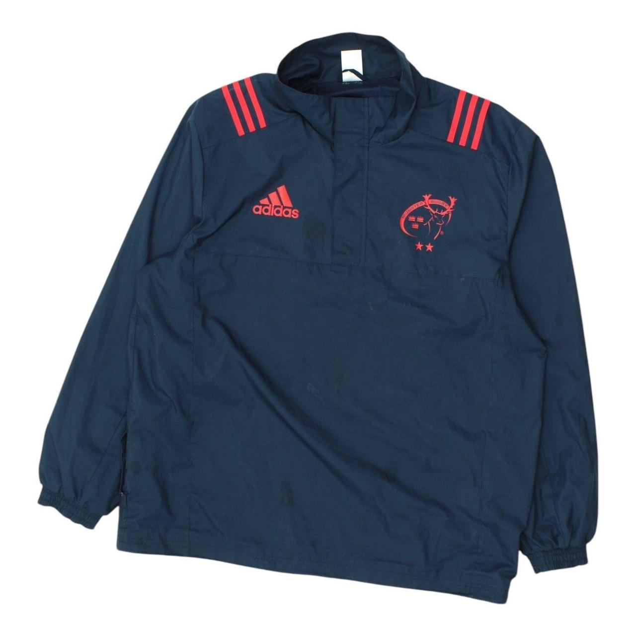 Munster Rugby Track Jacket | Adidas Mens Navy 1/2... | Depop